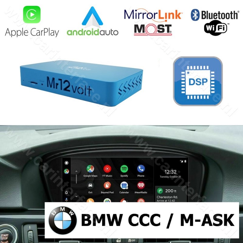 BMW CarPlay / Android Auto / Mirrorlink Interface voor BMW CCC, M-Ask ...