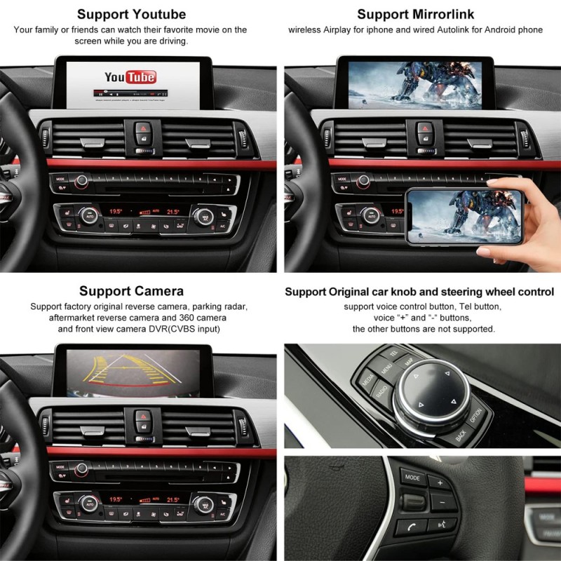 Apple CarPlay / Android Auto / Mirrorlink multimedia, camera MOST ...