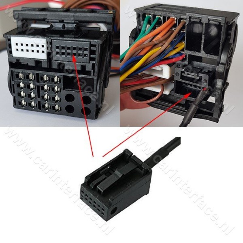 Bluetooth streaming voor Ford 6000CD radio's met AUX, Focus, C-Max ...