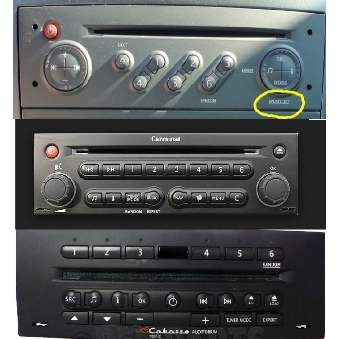 Bluetooth streaming + hands-free car kit interface / adapter for ...