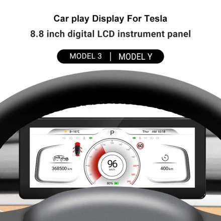 Tesla head-up displays, Android Auto, Carplay en andere producten