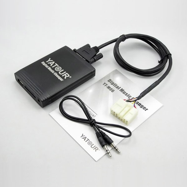 Yatour USB, SD, AUX ingang, MP3 interface / audio adapter voor LEXUS autoradio's (YTM06-TOY1)
