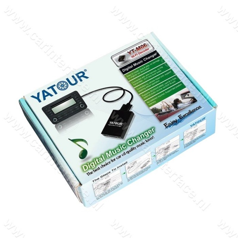 Yatour USB, SD, AUX input, MP3 interface / audio adapter for Toyota car radios (YTM06-TOY2)